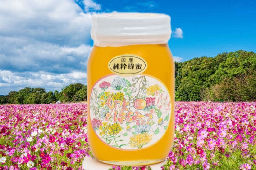 よしよし 国産純粋 百花蜂蜜　600g ×6本