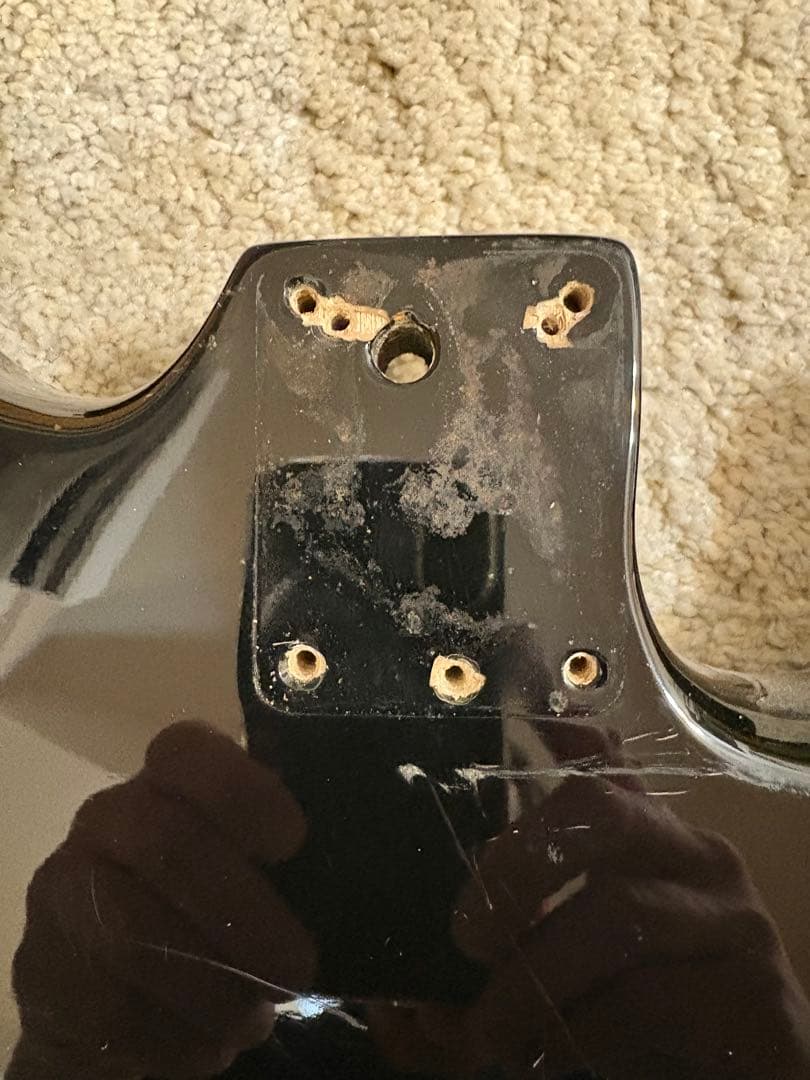 ギター Stratocaster lefty guitar body