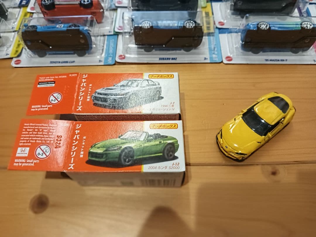 Hot Wheels ミニカーセット トミカ　マッチボックス　新品　日本車