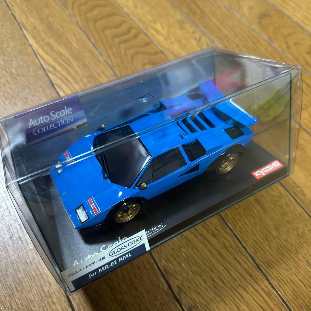 京商ミニッツ　ランボルギーニ　カウンタックLP500S ブルー