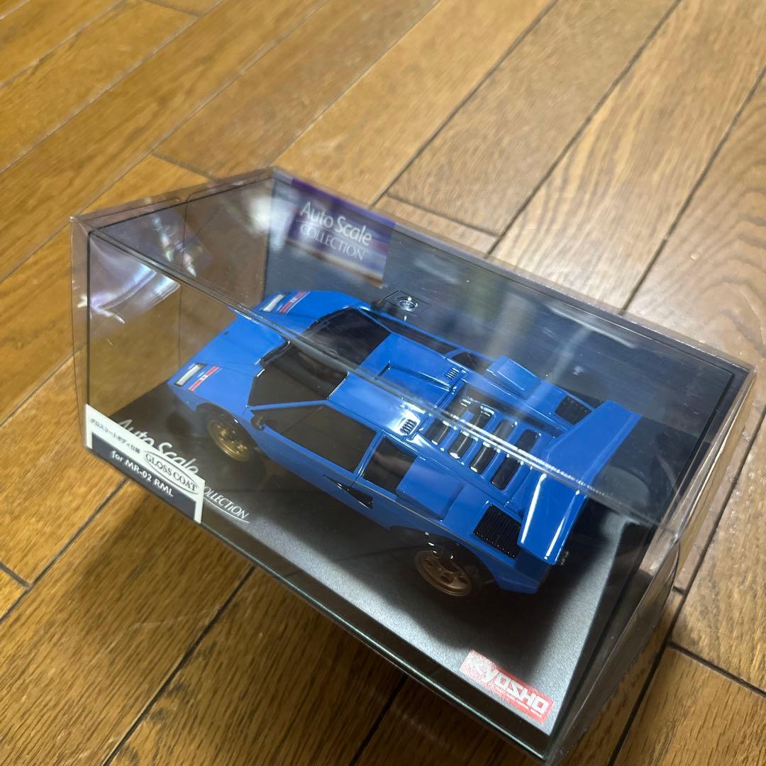 京商ミニッツ　ランボルギーニ　カウンタックLP500S ブルー