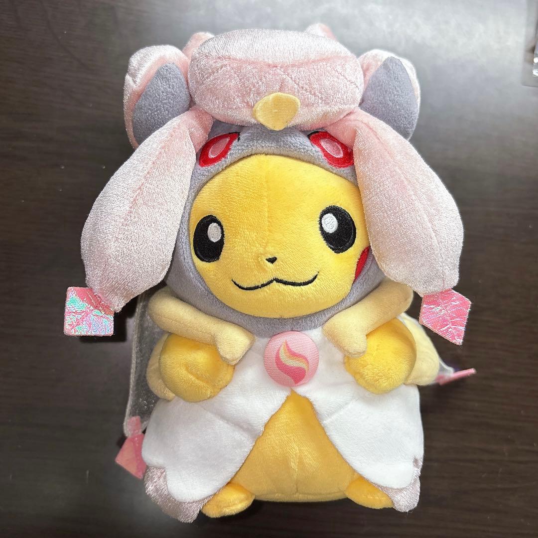 ポケモン　ピカチュウ　ディアンシー　ポケモンセンター　ぬいぐるみ　コスチューム