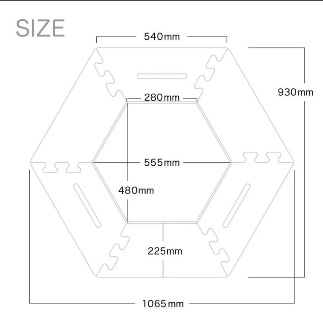 【美品】TheArth クル次郎ンドル ウォルナット／ざぁ〜す ヘキサテーブル