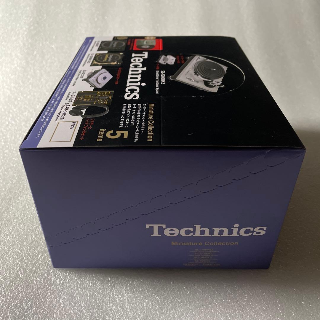 新品未開封 Technics ミニチュアコレクション 第一弾 Box Set