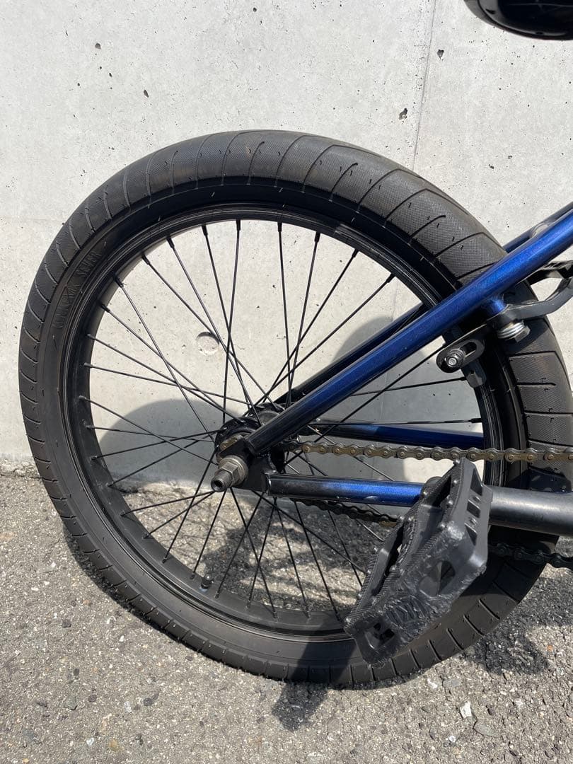 KINK BMX 20 室内保管、走行少、美品 レアブレーキ付 ブラック ブルー