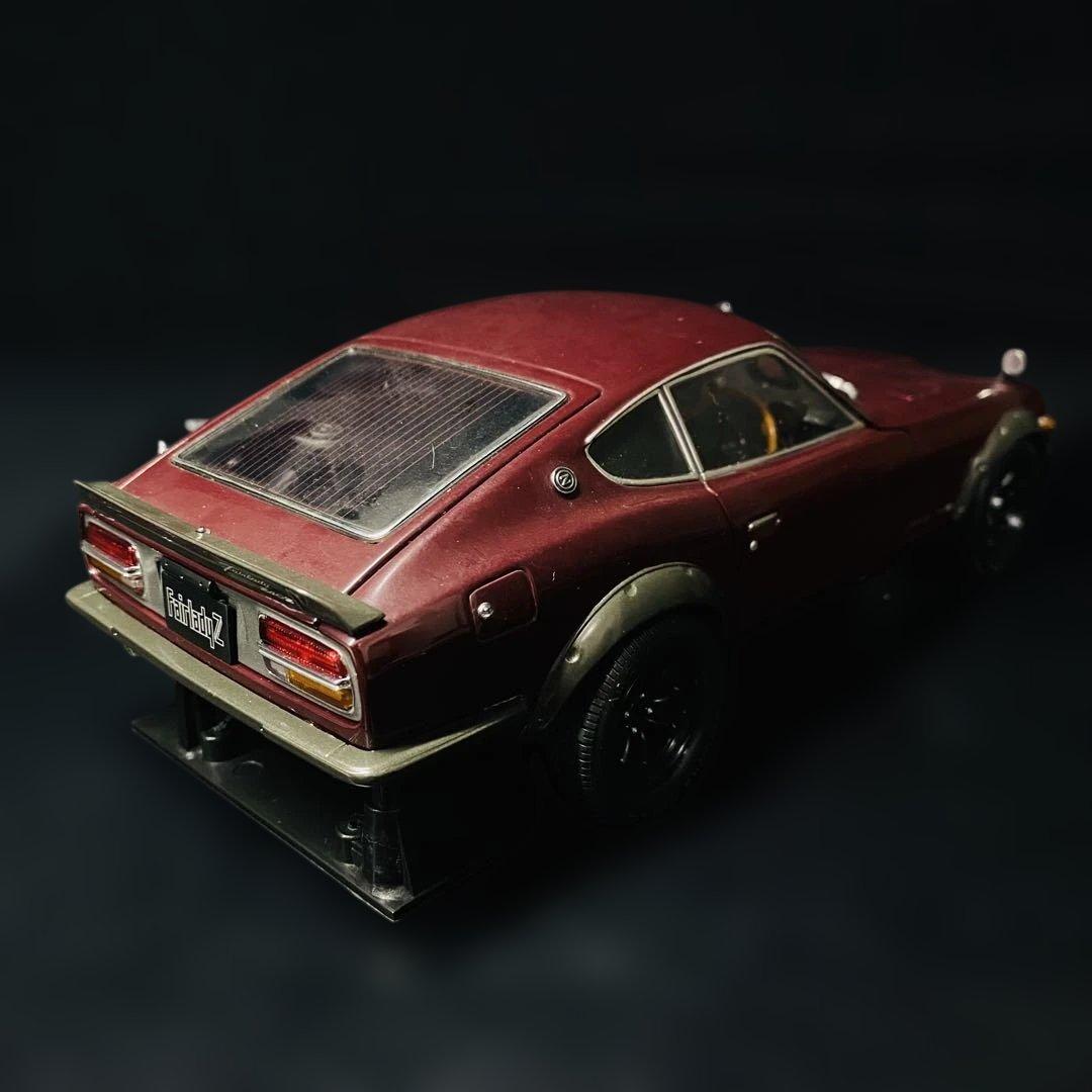 京商 1/18 日産フェアレディ240ZGマルーン スカイライン2000GT-R
