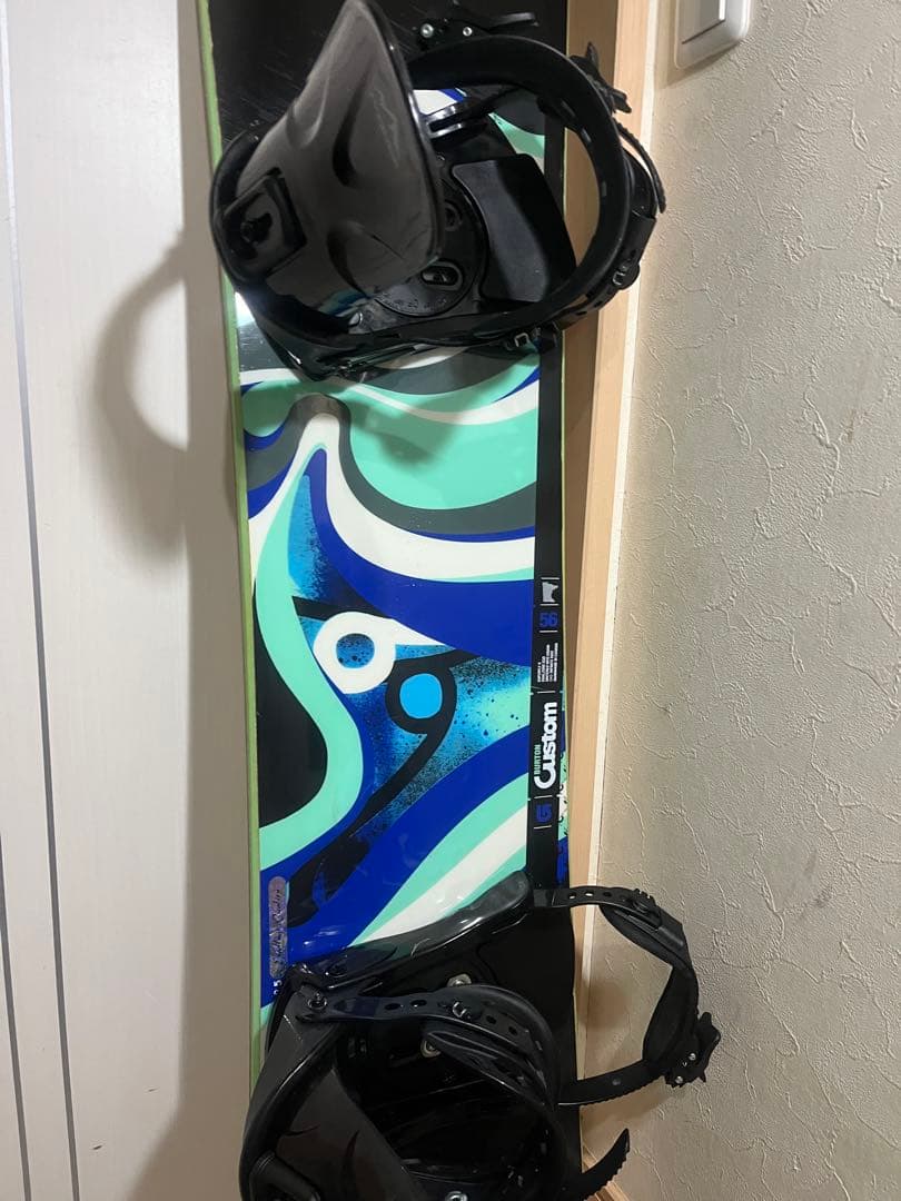 大柄、高身長の人！BURTON custom 156cm 新品バインセット
