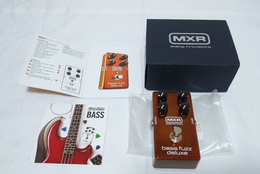 室内試奏数回のみ MXR M84 bass fuzz deluxe ※冊子類不足