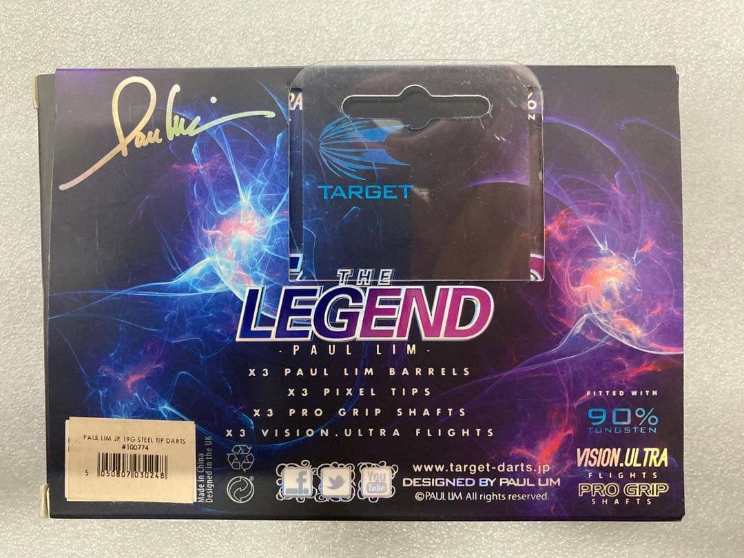 TARGET THE LEGEND PAUL LIM ダーツセット