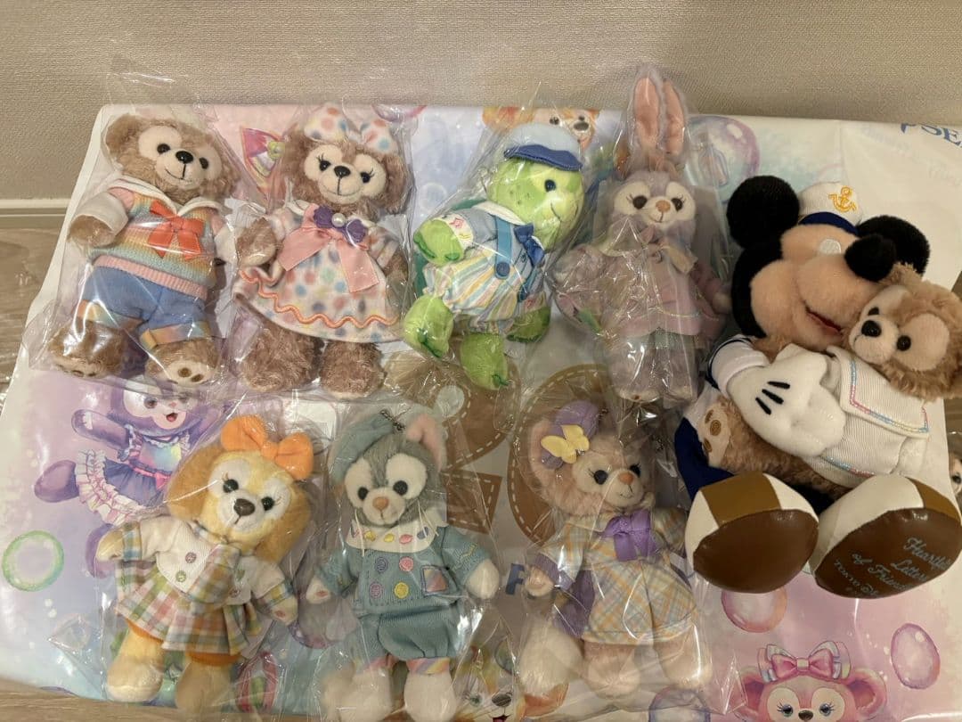 ダッフィー20周年　ぬいぐるみバッジ関係　まとめ売り　バラ売り不可