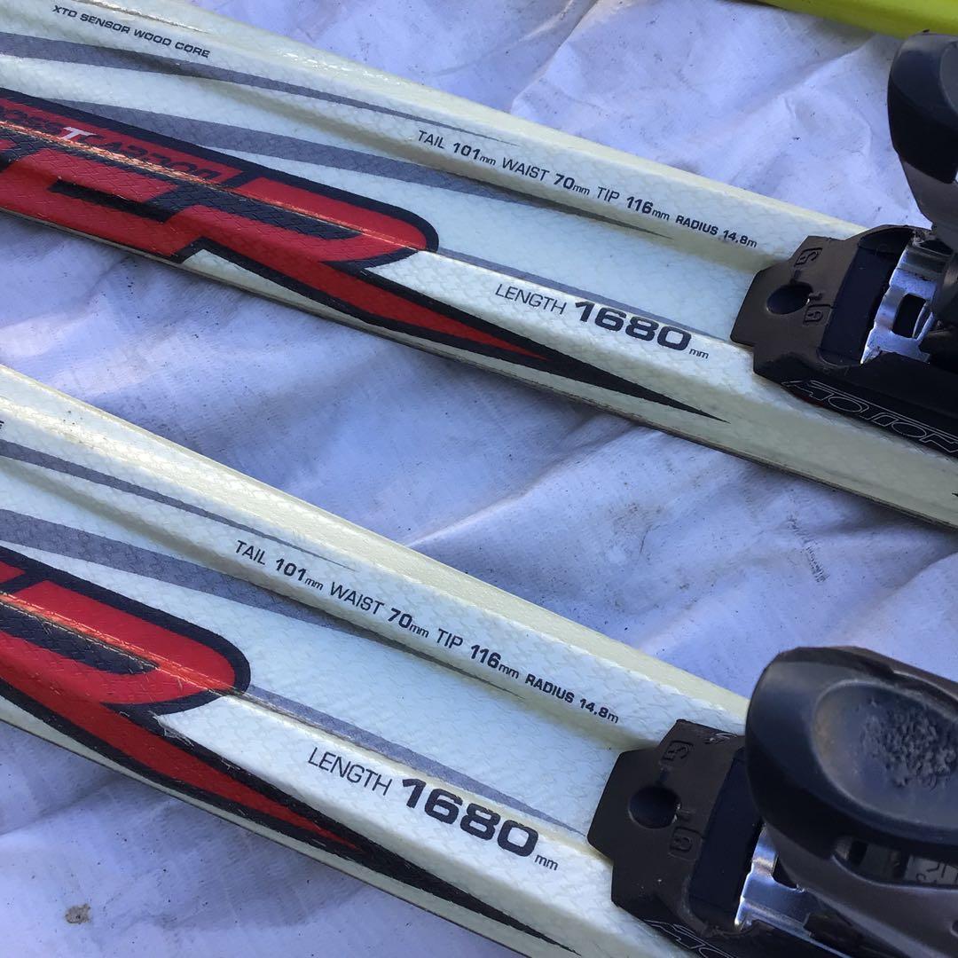 ROSSIGNOL CROSS TIGER スキー板とポール