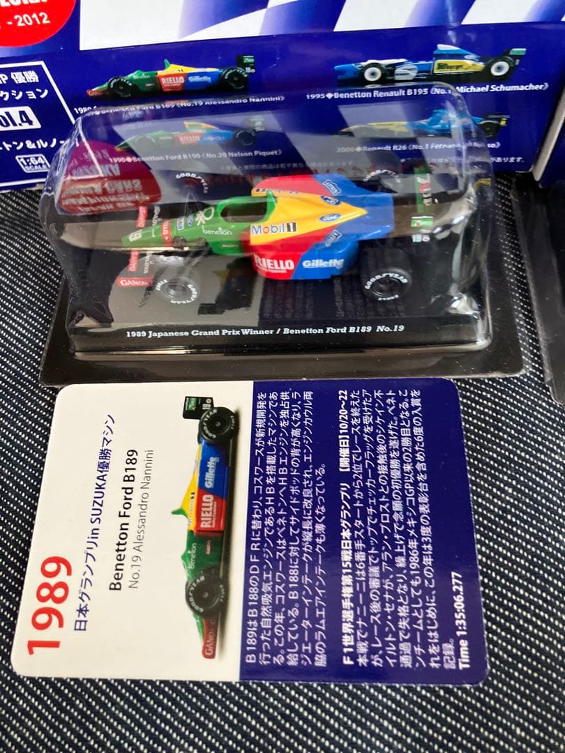 京商　ミニカー　1/64 歴代の日本GP優勝マシンコレクション　Vol.4