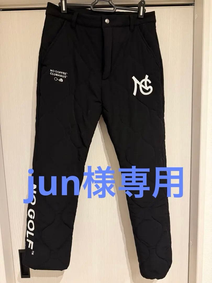 NO GOLF PADDED LONG PANT サイズM 即完売品