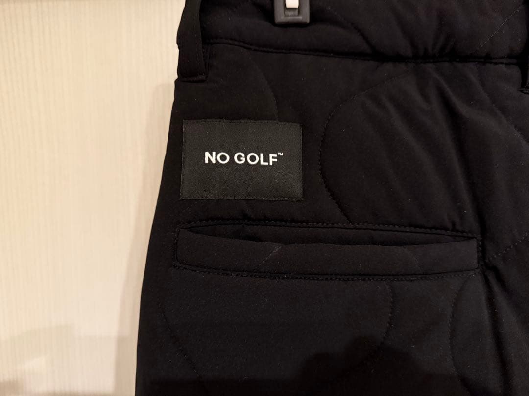 NO GOLF PADDED LONG PANT サイズM 即完売品