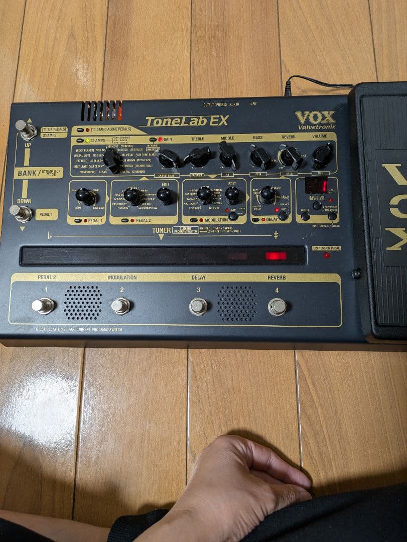 タイムセール！VOX ToneLab EX モデリングエフェクター