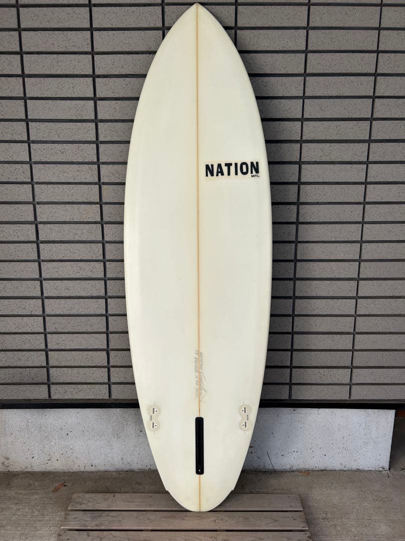 NATION ショートボード 5’8 シングルフィン+