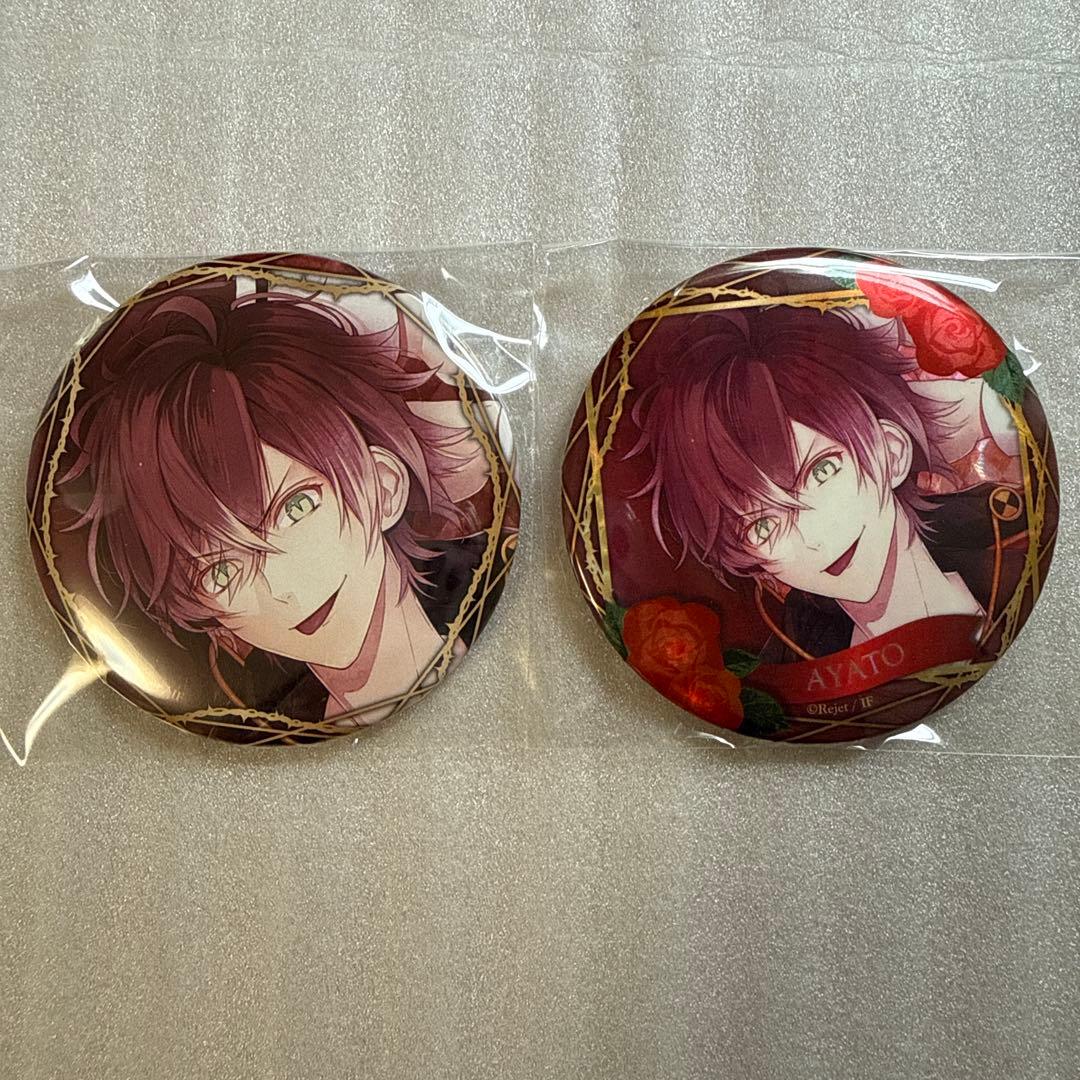 くつろぎ ホロ 缶バッジ 逆巻 アヤト DIABOLIK LOVERS