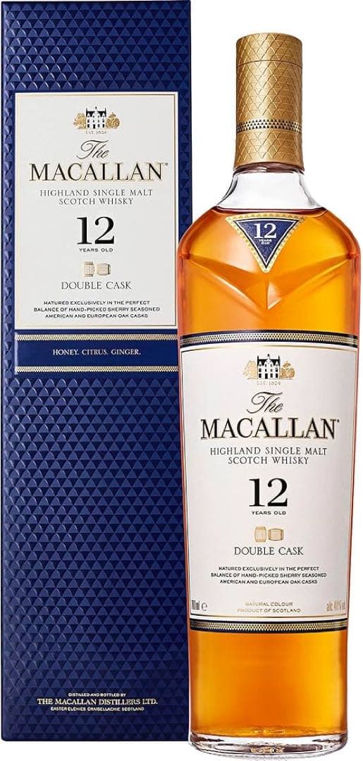 ウイスキー The Macallan 12Year Double Cask700ml