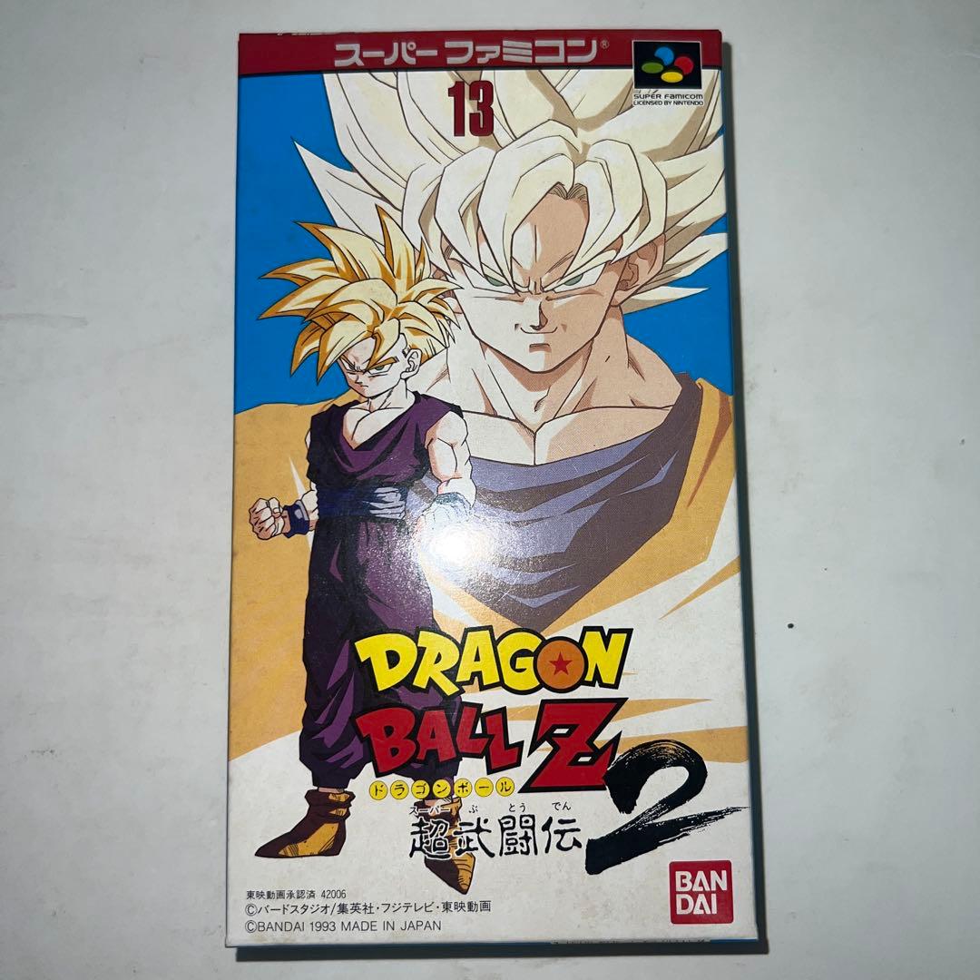 美品　スーパーファミコン　DRAGON BALL Z　超武闘伝２