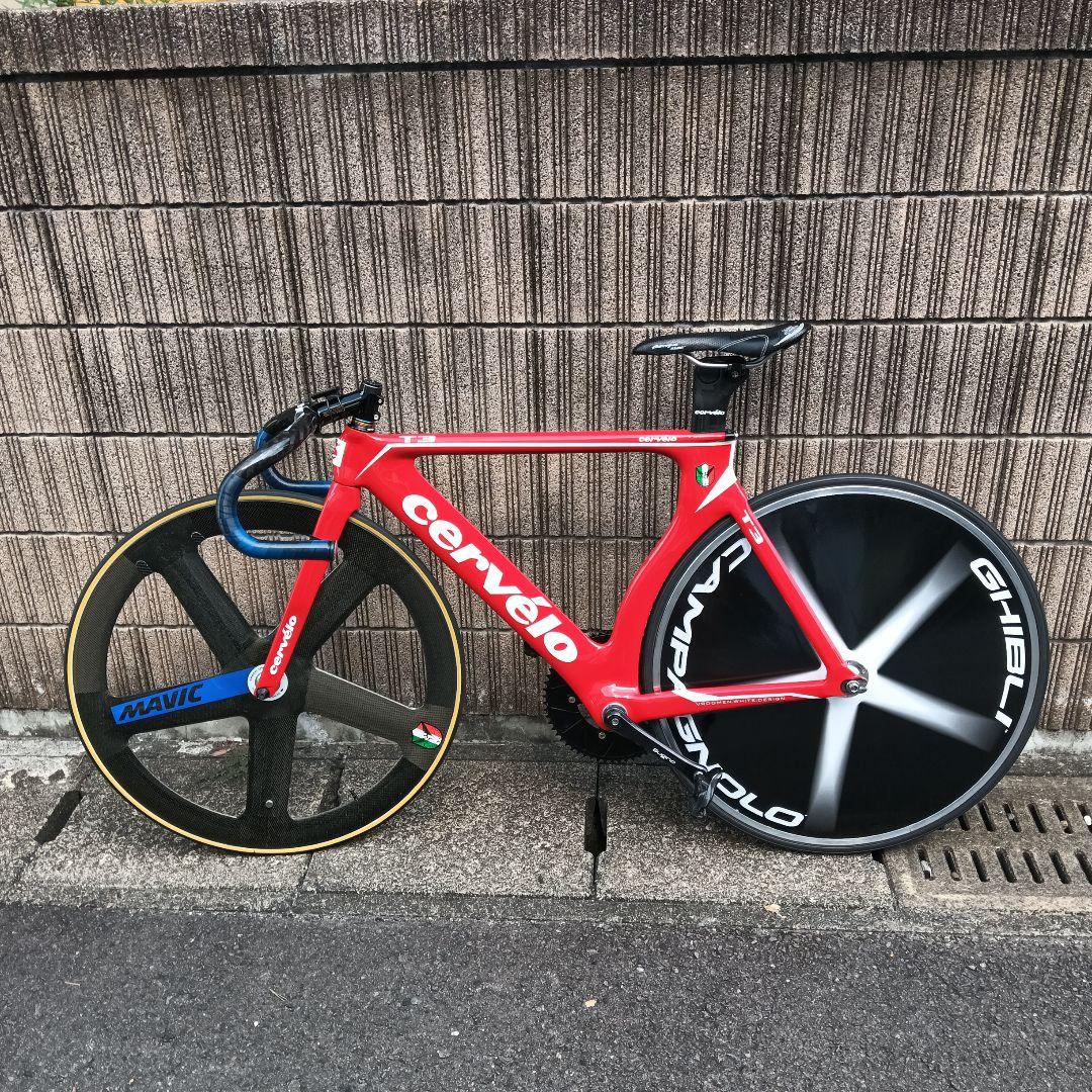 本日限定価格　使用極少 国内正規品　希少のCervelo T3 ピストバイク