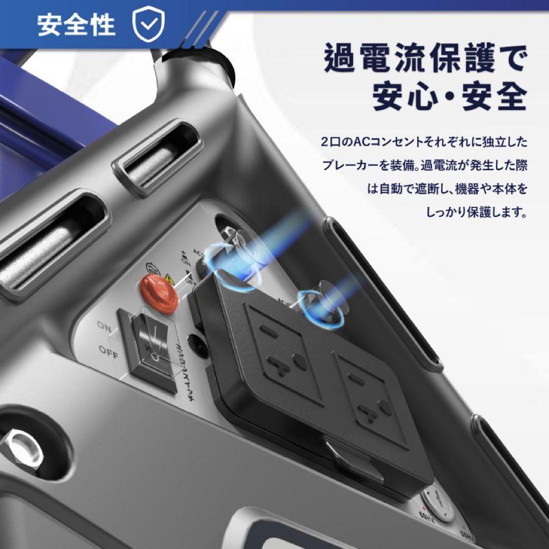 ★軽量★Gaidohインバーター発電機 最大3.5kVA 高性能 静音 ガソリン