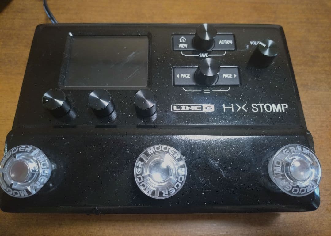 ギター LINE6 HX Stomp hellix