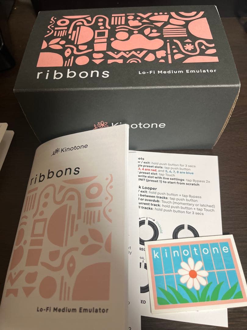 Kinotone ribbons ギターエフェクター