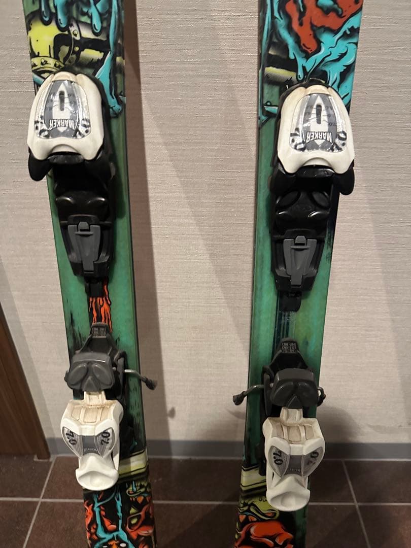 K2 フリースキー　119cmスキー ビンディング付き