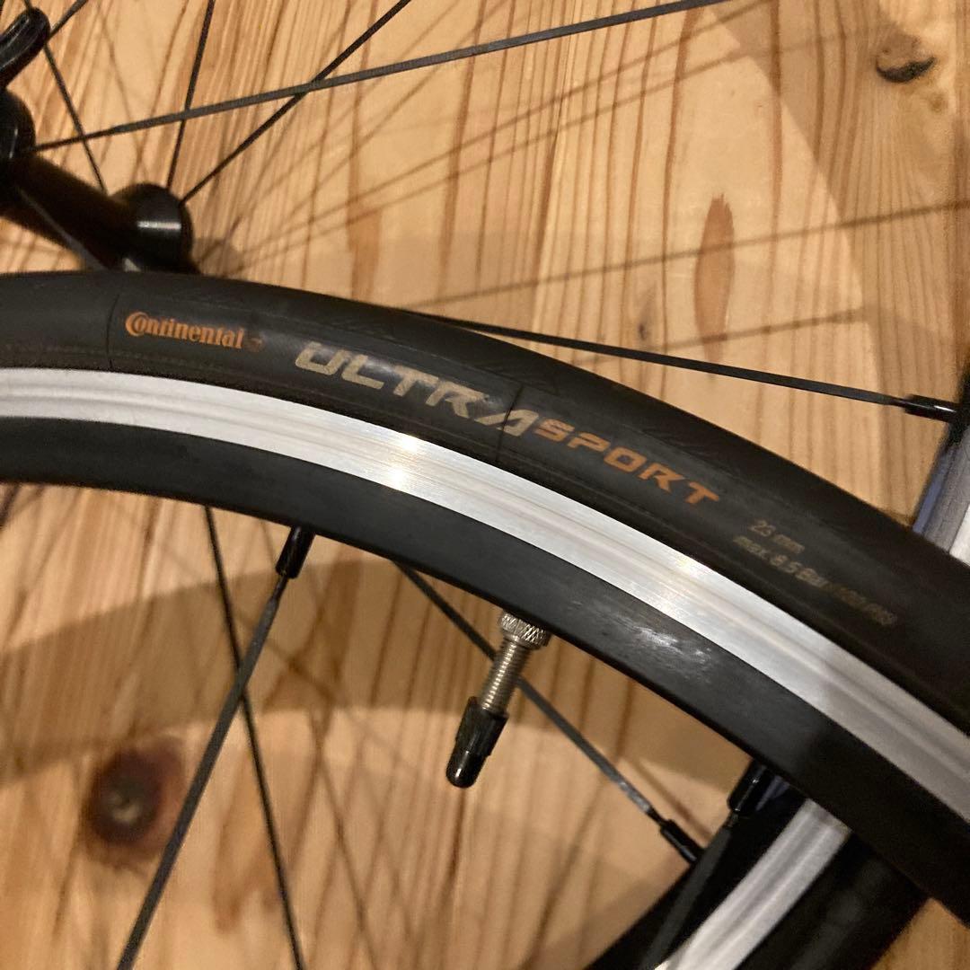 Shimano RS21 ロードバイク用ホイールセット タイヤ付き！