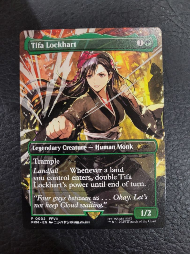 ティファ Tifa Lockhart Magic Con PTQプロモ MTG