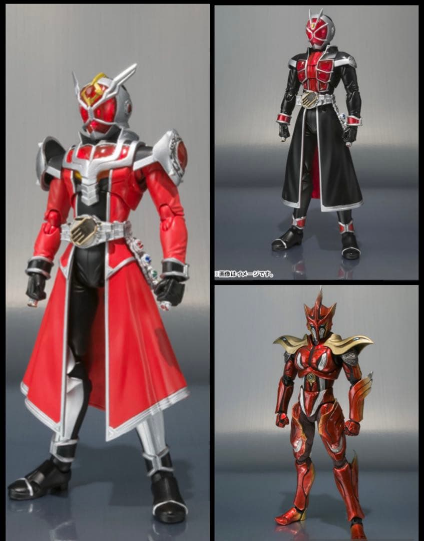 3品:仮面ライダーウィザード フレイムドラゴン ファントムフェニックス