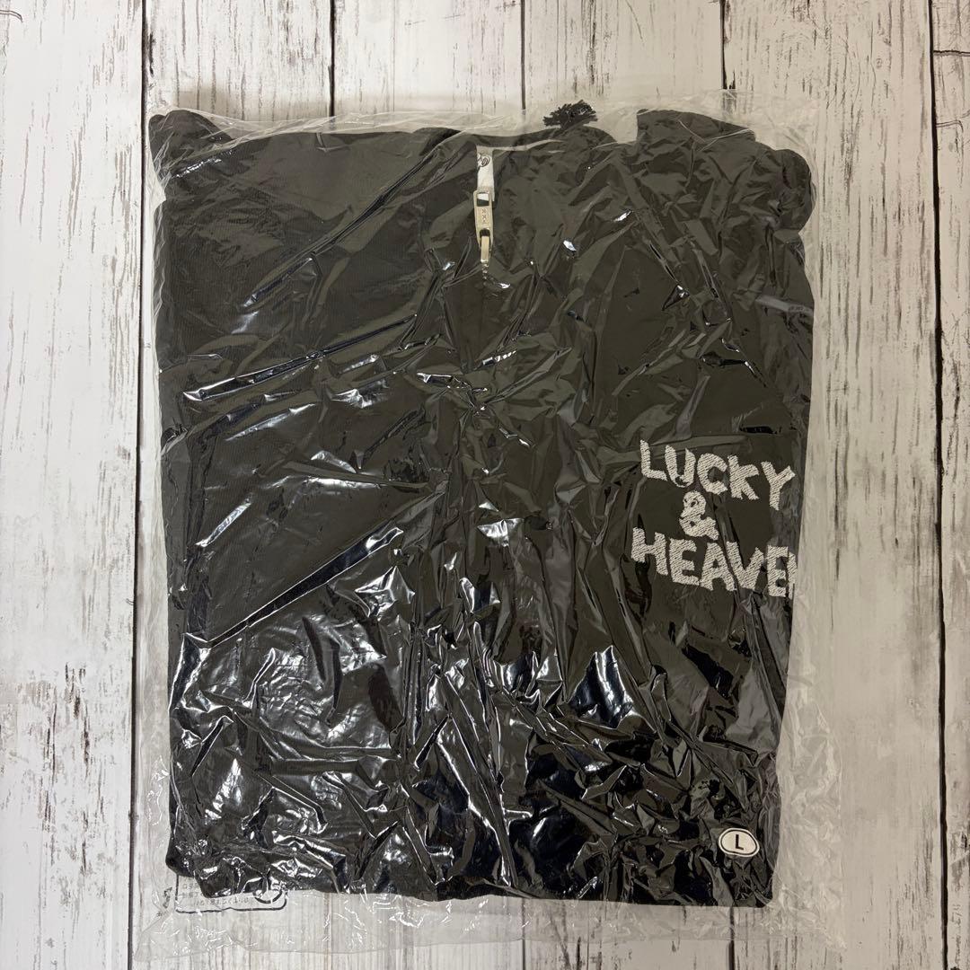 新品　ザ・クロマニヨンズ　LUCKY&HEAVEN パーカー　Lサイズ