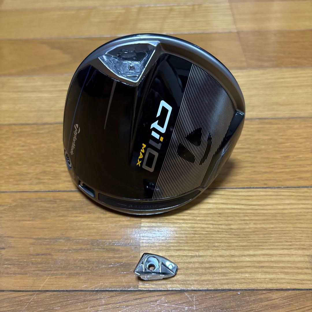 TaylorMade QI10 MAX ドライバーヘッド10.5度のジャンク品