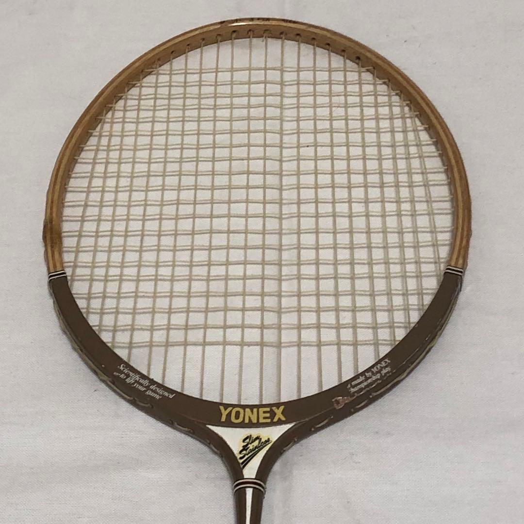 送料込★良品★ビンテージ バドミントンラケット YONEX KAWASAKI