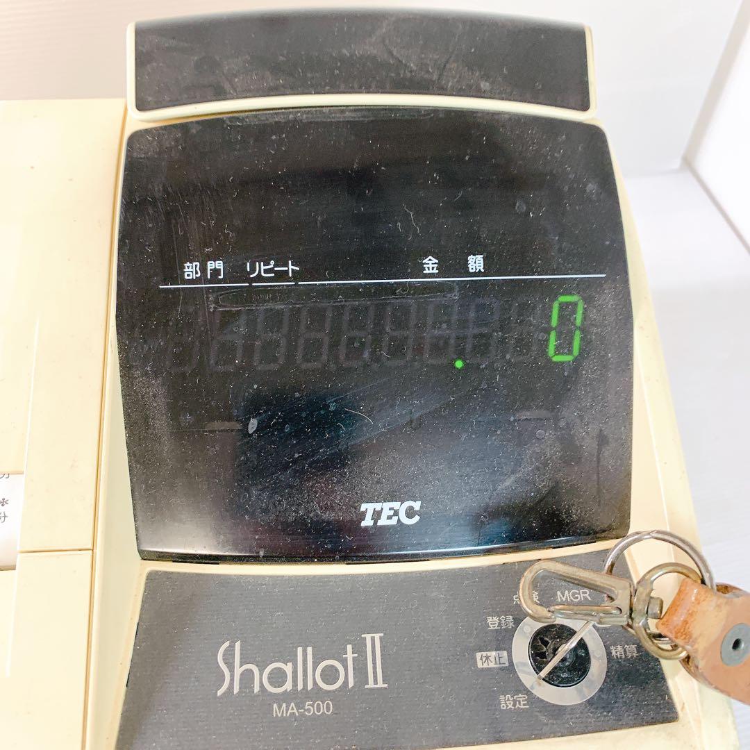 ロ*ト様 TECレジスター MA-500 Sキー１つ付き 動作品