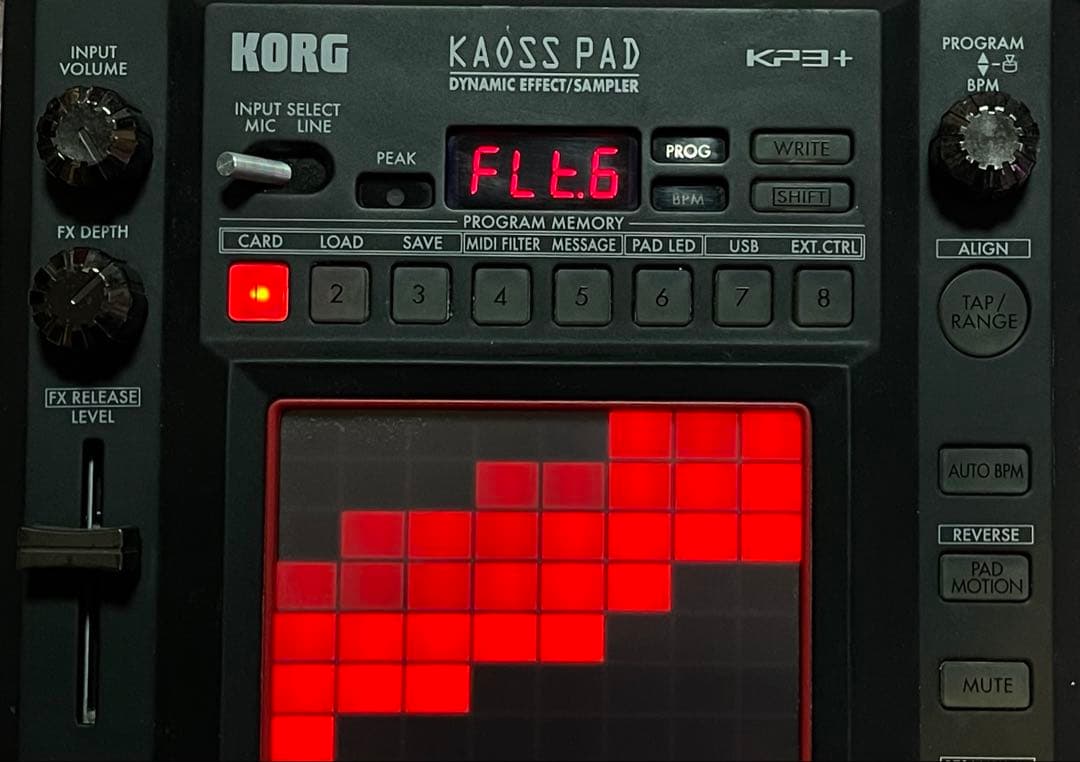 美品 KORG KAOSS PAD KP3+サンプラー／エフェクター