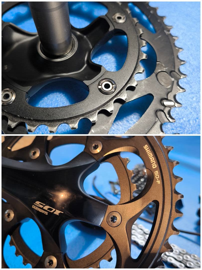Shimano 105 コンポーネントセット ブラック