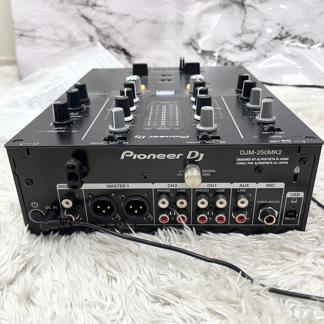 Pioneer DJ DJM-250MK2 2チャンネルDJミキサー