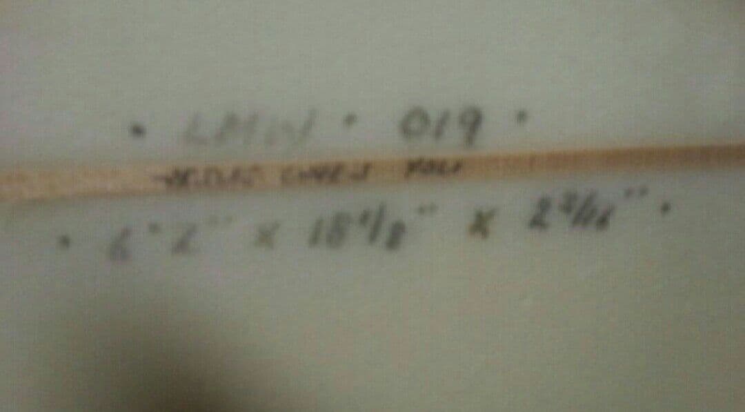 サーフボード　wade tokoro 6,2×18 1/8×2 1/16