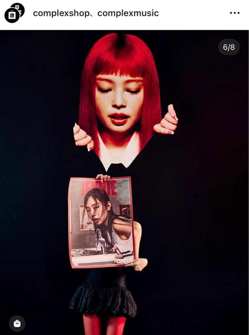 COMPLEX限定 JENNIE ポスター Ruby BLACKPINK トレカ