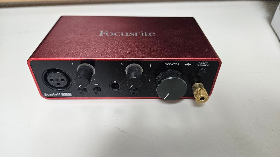 DTM・DAW Focusrite Scarlett 2i2 3rd gen