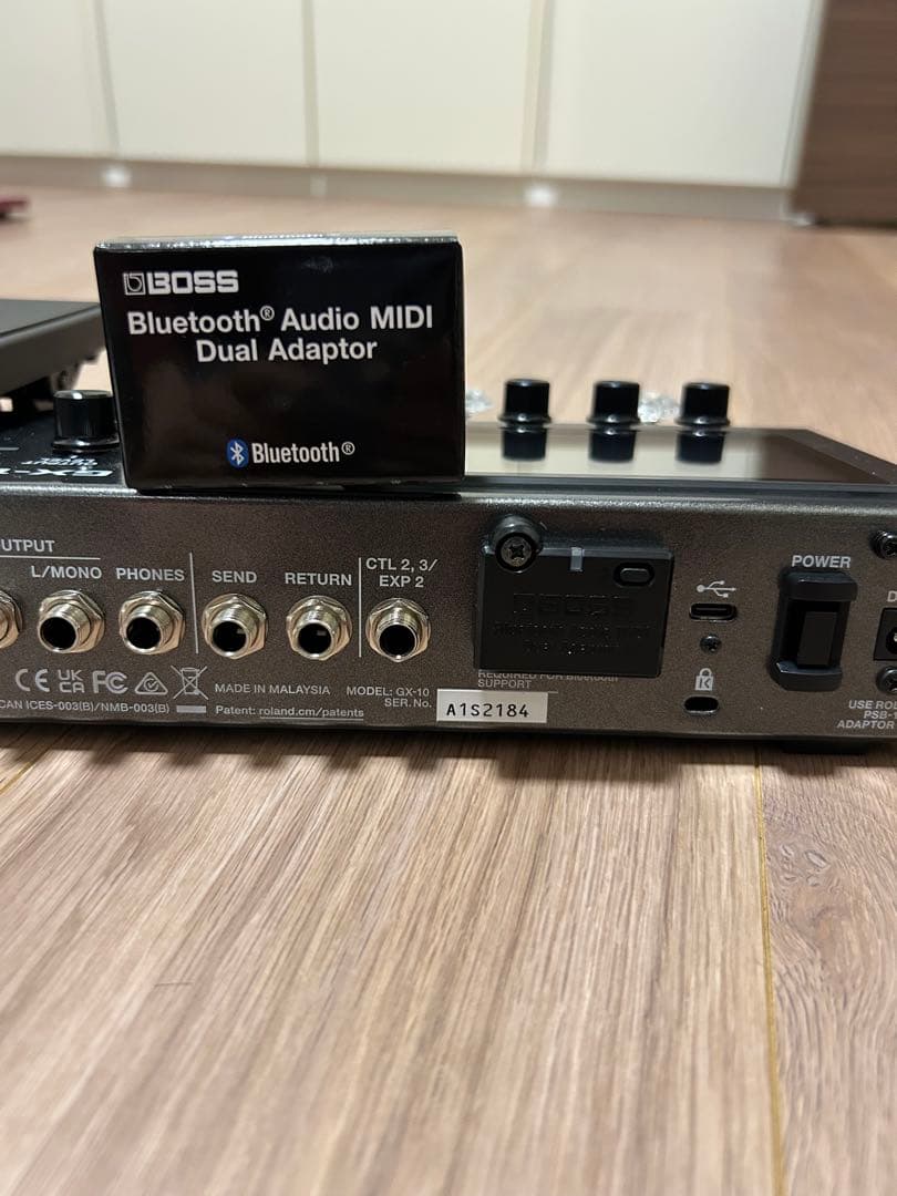 BOSS GX-10 ギターエフェクター　BT-DUAL付き　　美品