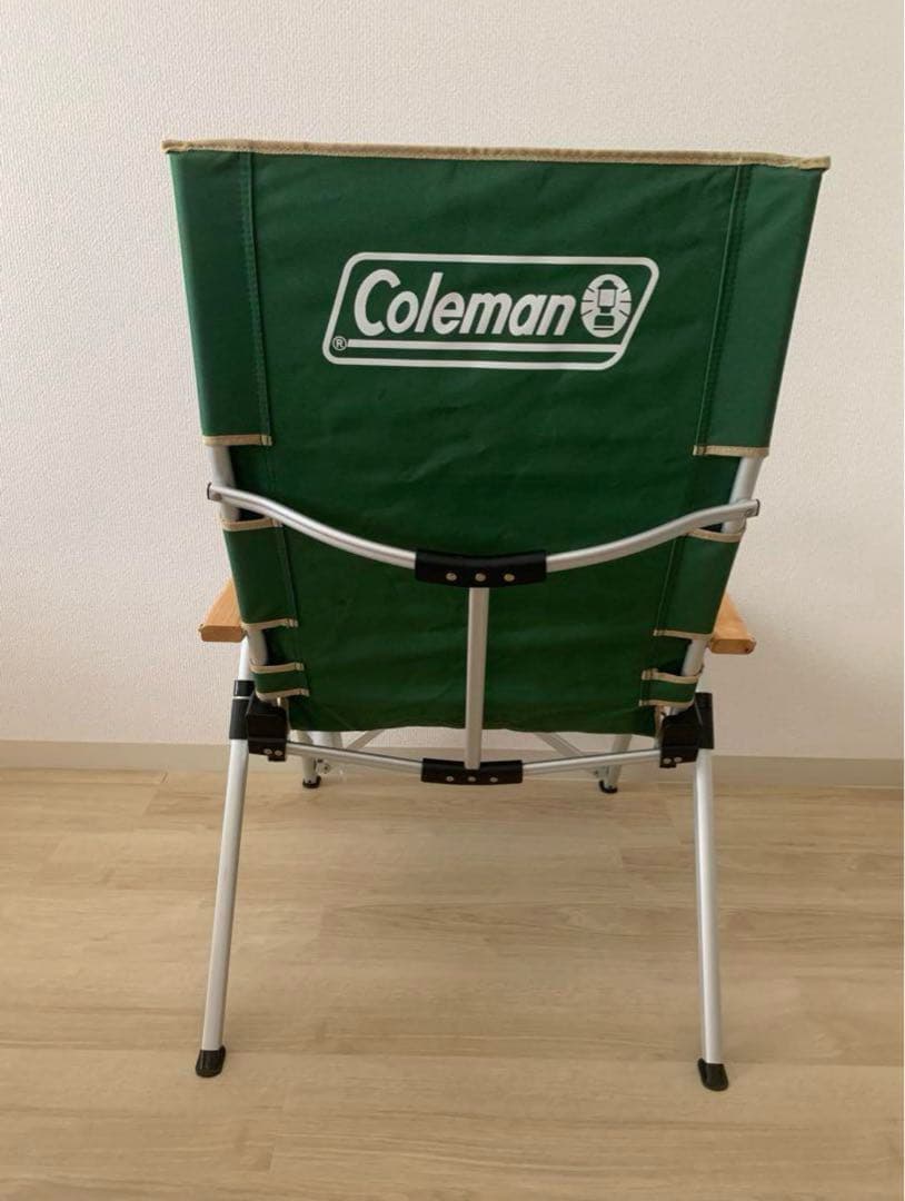 値下げ【美品】Coleman アウトドアチェア　グリーン