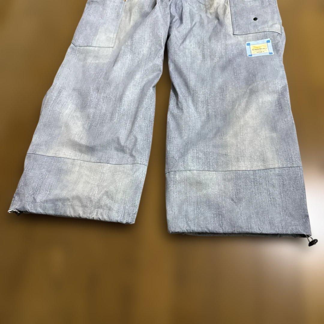 23-24 MOUNTAIN ROCK STAR ビブパンツDENIM Mサイズ