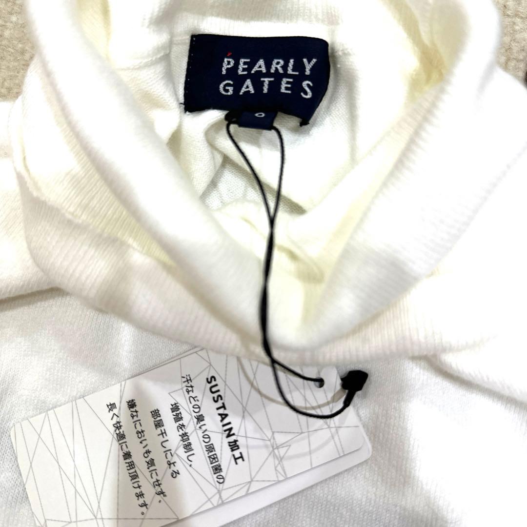 パーリゲーツ　PEARLYGATES 新品　トップス　ホワイト　タグ付き