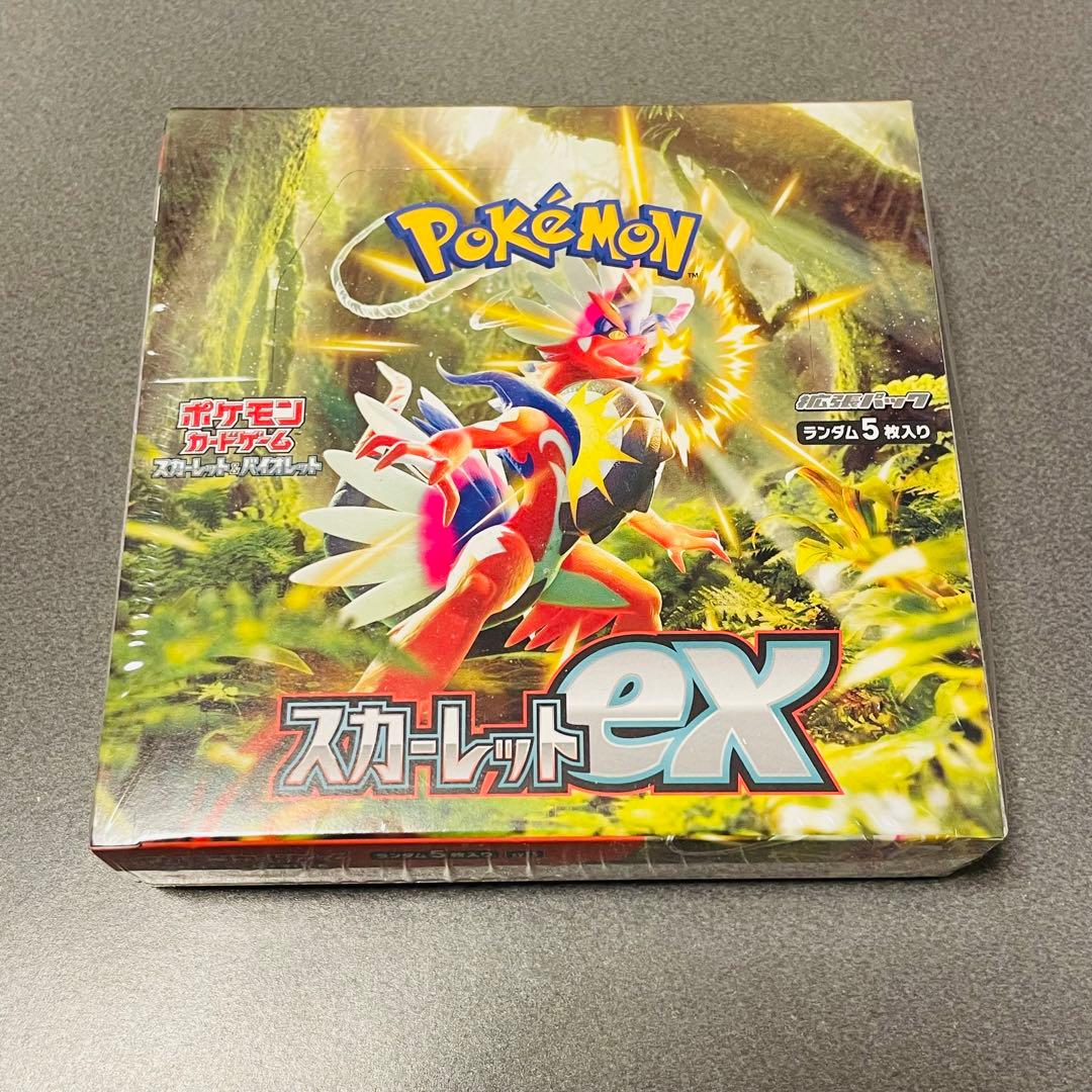 ポケモンカード　スカーレットex BOX シュリンク付き