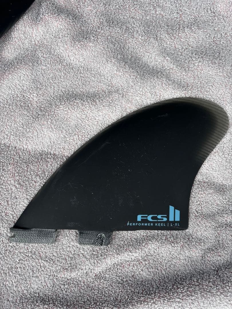 サーフィン・ボディボード FCS II PERFORMER KEEL TWIN FIN SET XL