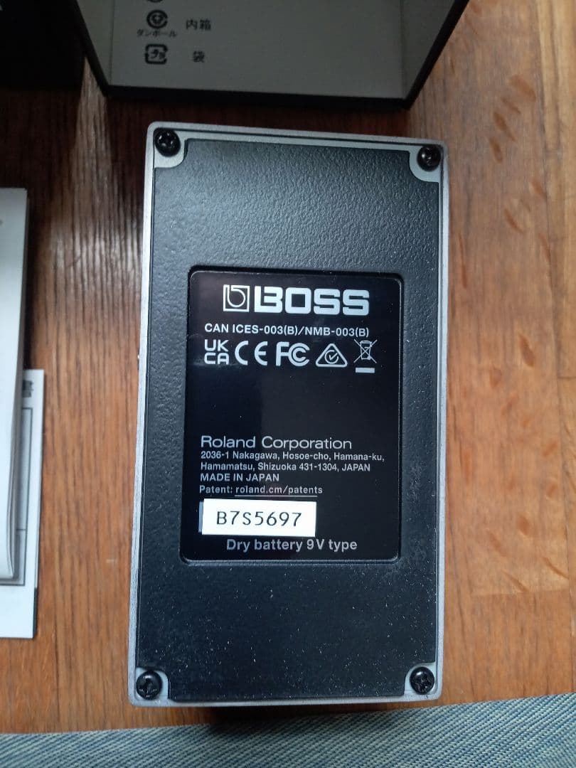 BOSS TU-3w　新古品、元箱、取説付き！
