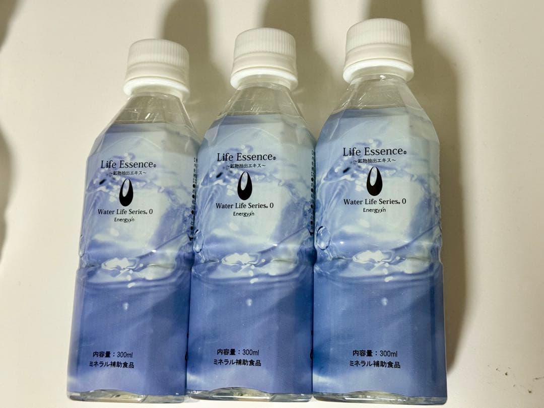 （未使用） ライフエッセンス　エコウォーター300ml×3本