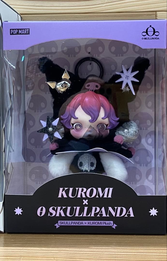 スカルパンダ × サンリオ　クロミ　ぬいぐるみペンダント